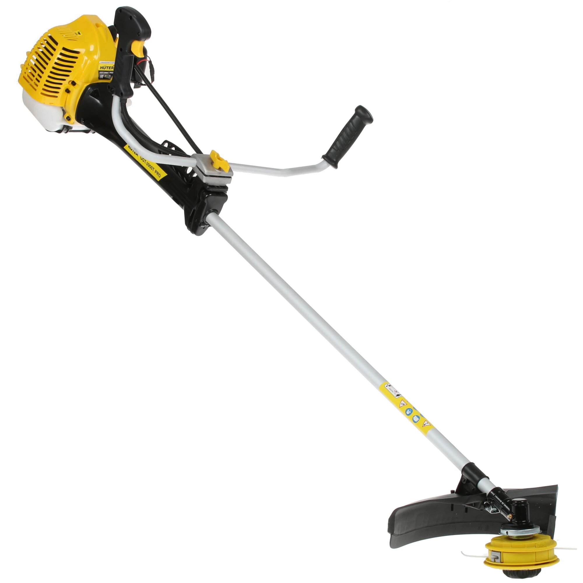 Садовый триммер бензиновый Huter GGT-2900T PRO (70/2/30), желтый/черный