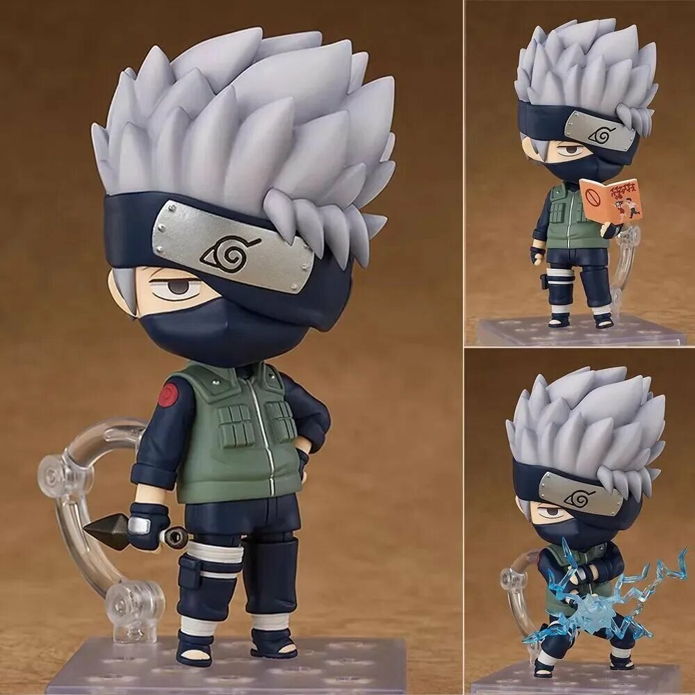 Фигурка Наруто Какаши Хатаке / Naruto Kakashi Hatake Nendoroid (10см) 724