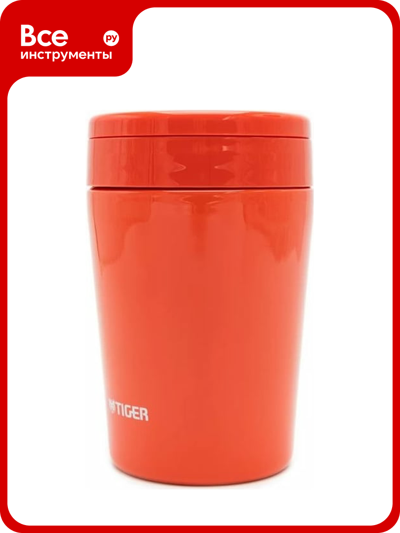 Термоконтейнер для первых или вторых блюд Tiger Chilli Red 0.38 л, цвет красный перец