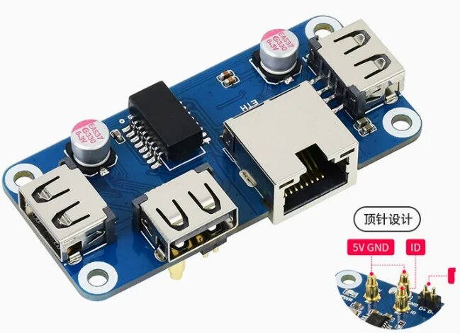 Модуль Raspberry Pi ZERO с портом Ethernet — фото 1
