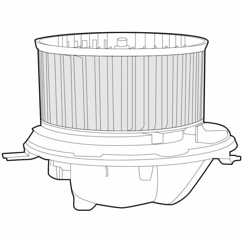 Мотор отопителя салона SAT ST-94-0091 Geely Emgrand 21-