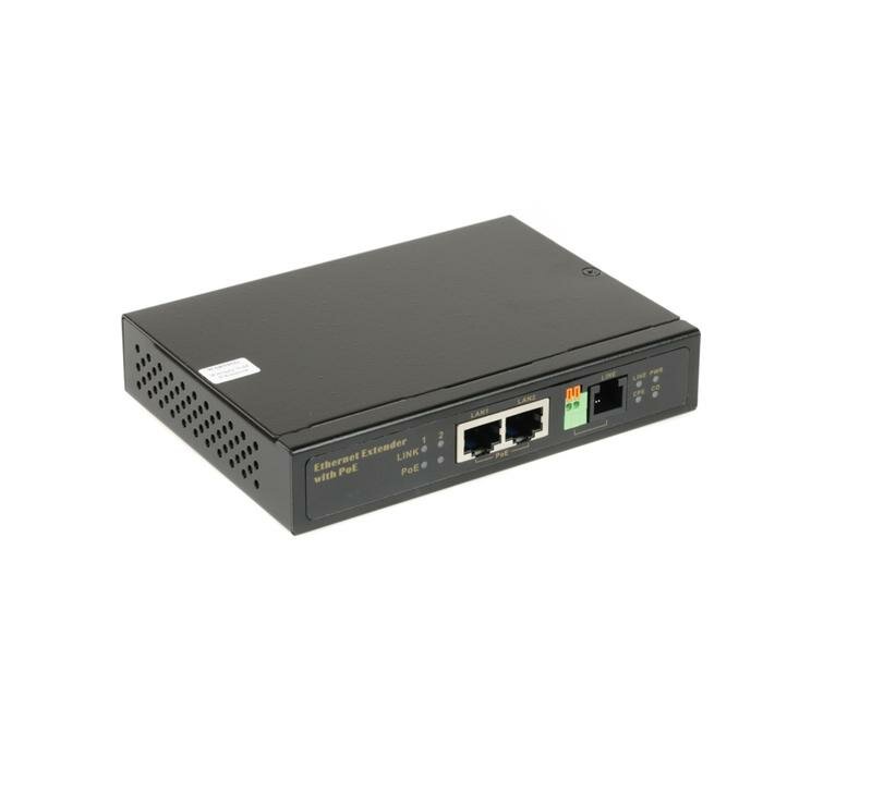 Удлинитель TR-IP2PoE Ethernet (VDSL) на 2 порта до 3000м с функцией PoE OSNOVO 10587