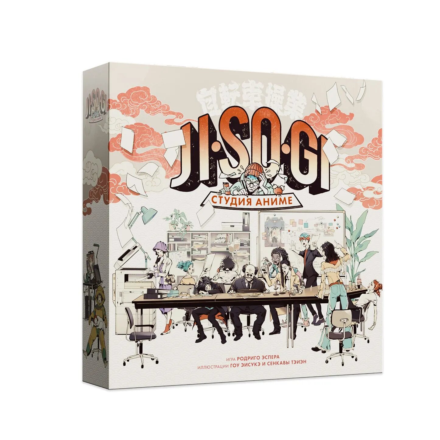 Jisogi: Студия аниме настольная игра