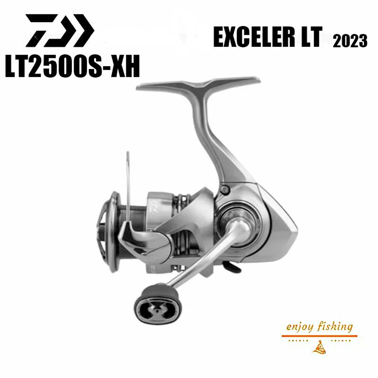 DAIWA 2023 EXCELER LT2500S-XH Спиннинговая катушка, лёгкая, высокая скорость намотки