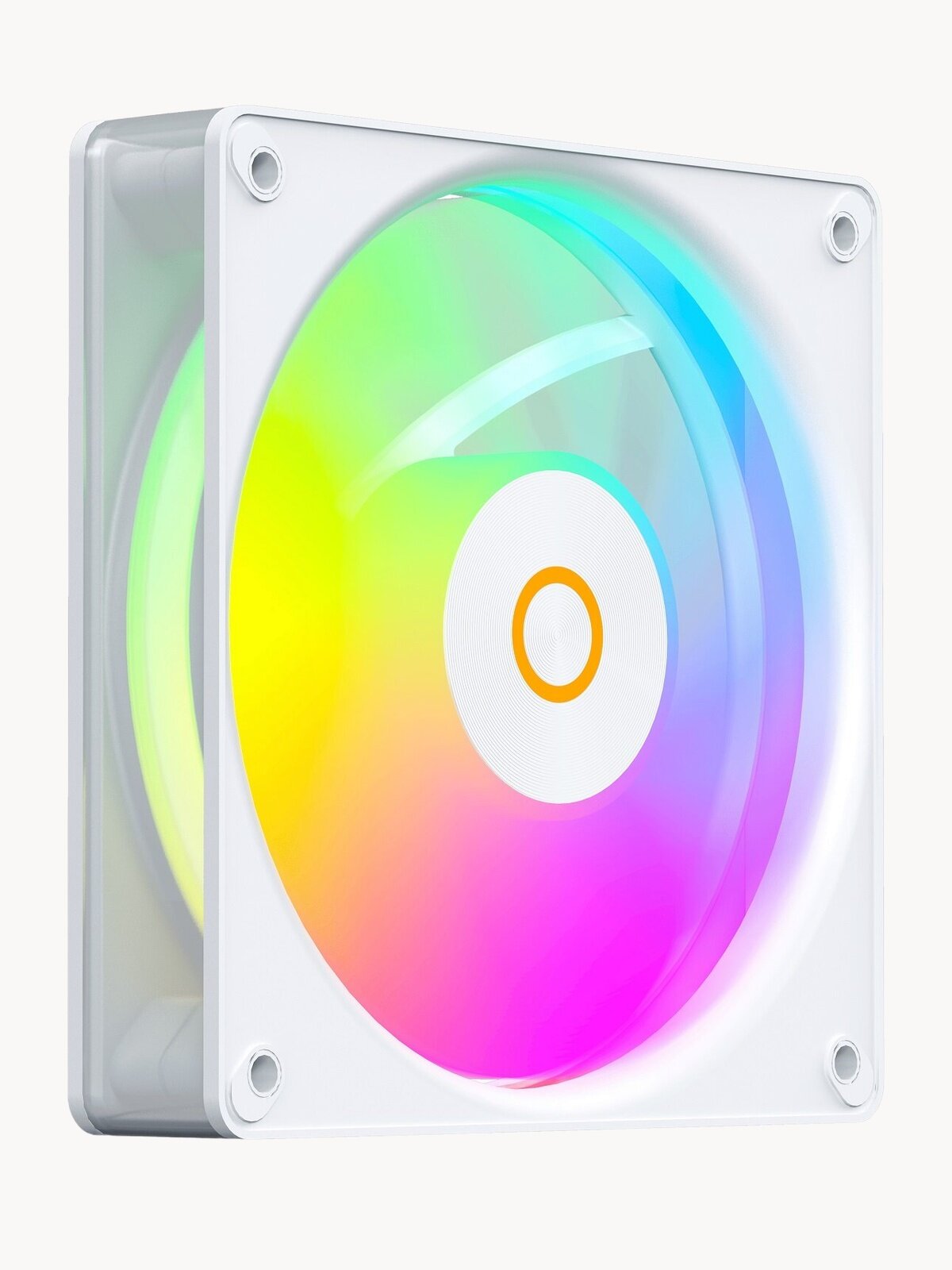 Вентилятор для корпуса Ocypus Gamma F12 Elite ARGB REVERSE BLADE BK WH (Gamma-F12-WH1AM01E-GL)