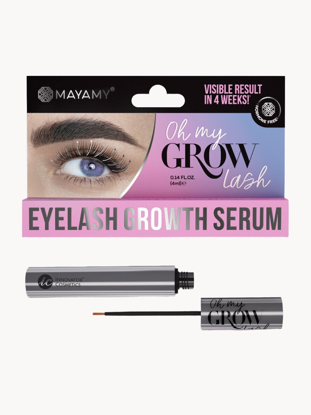 Сыворотка для ресниц MAYAMY "Oh My Grow", для роста и укрепления