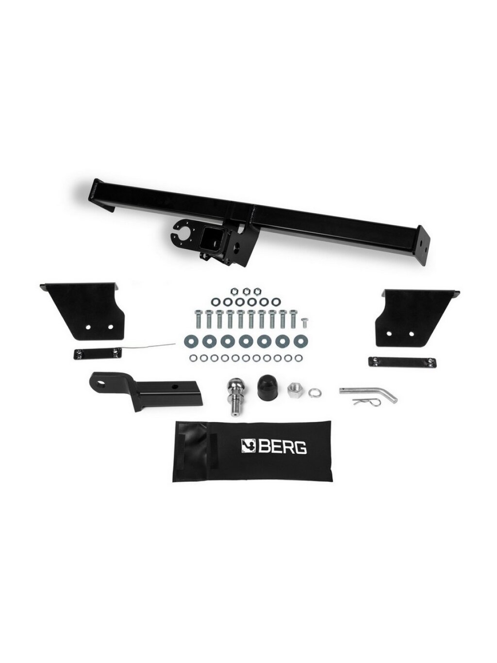 Фаркоп BERG Nissan Qashqai (2006-2013, 2014-2019, 2019-), шар Е, 1500/75 кг.