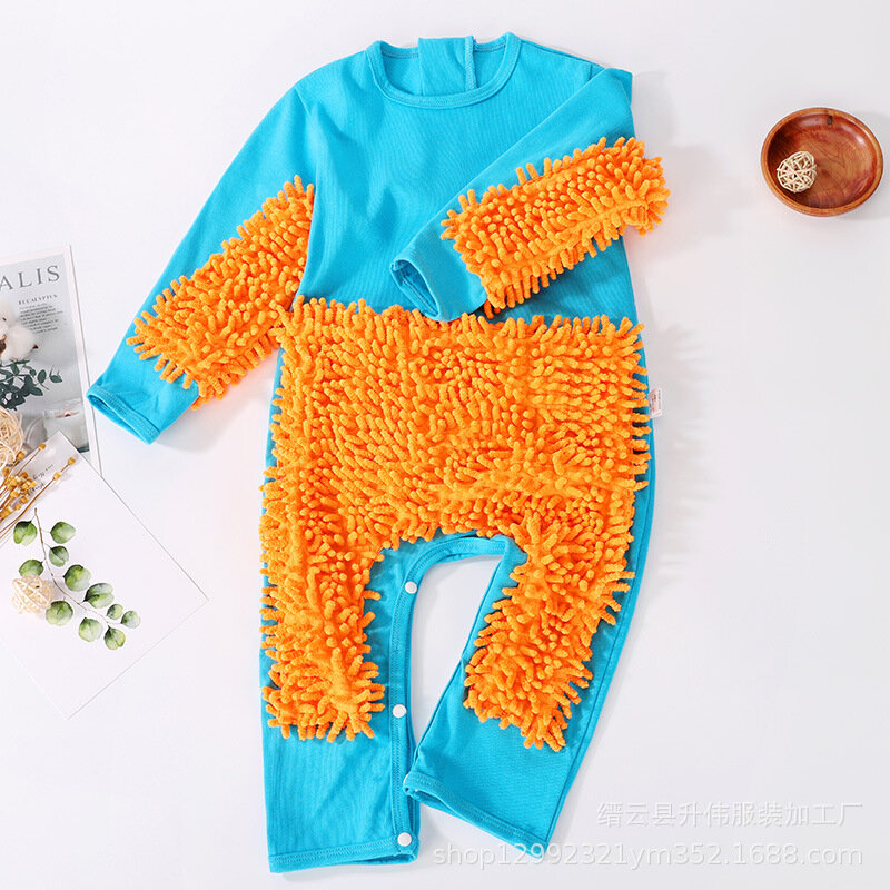 Комбинезон "Весенне-летнее ползание", голубой, 100см