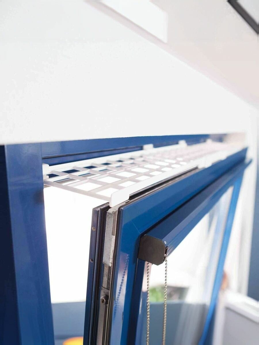 Защитная решётка на окна, раздвижная, пластик Trixie (44182) 75125 16 см