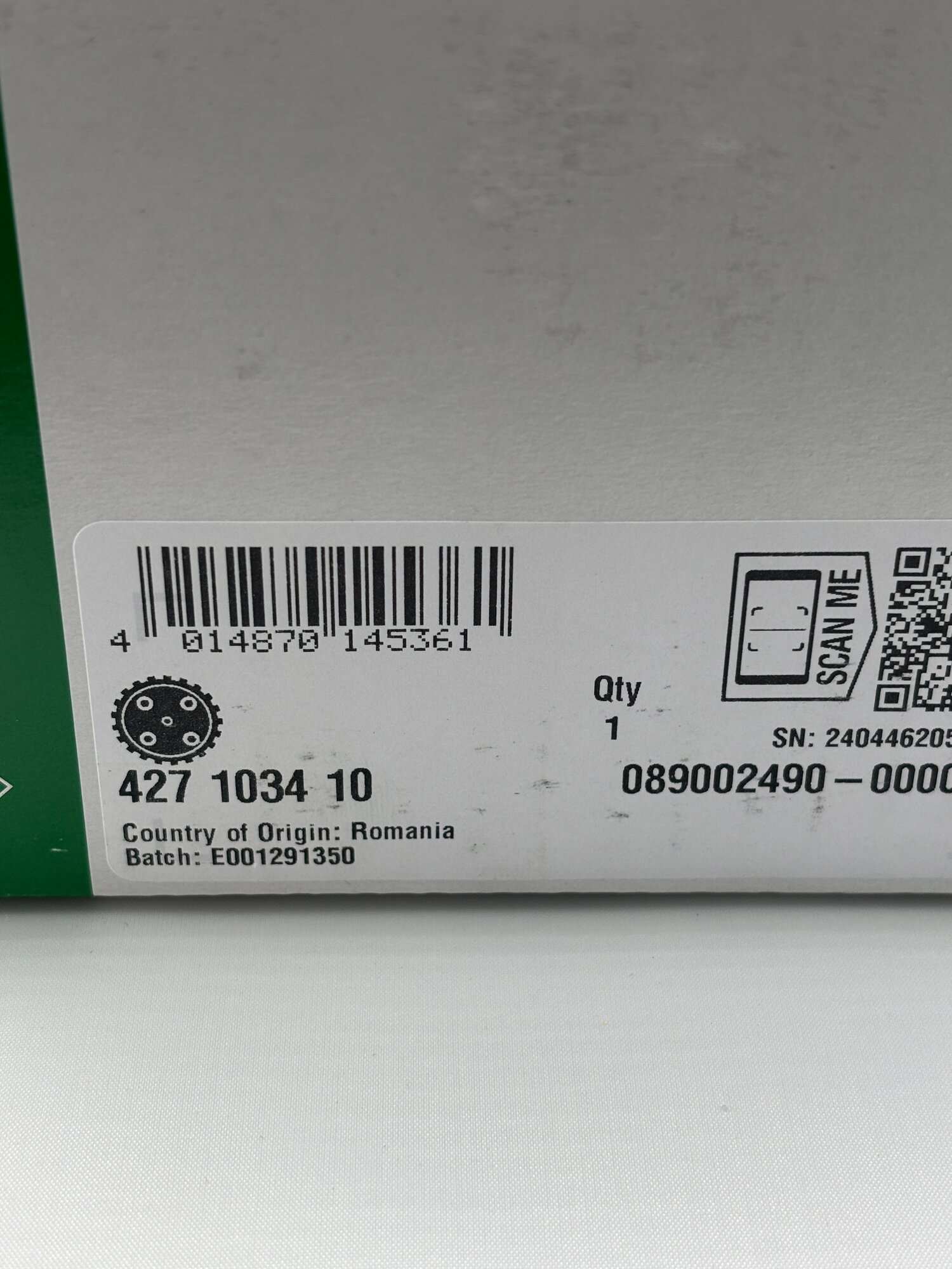 Шестерня распредвала SCHAEFFLER 427103410, для BMW 1-4 серии