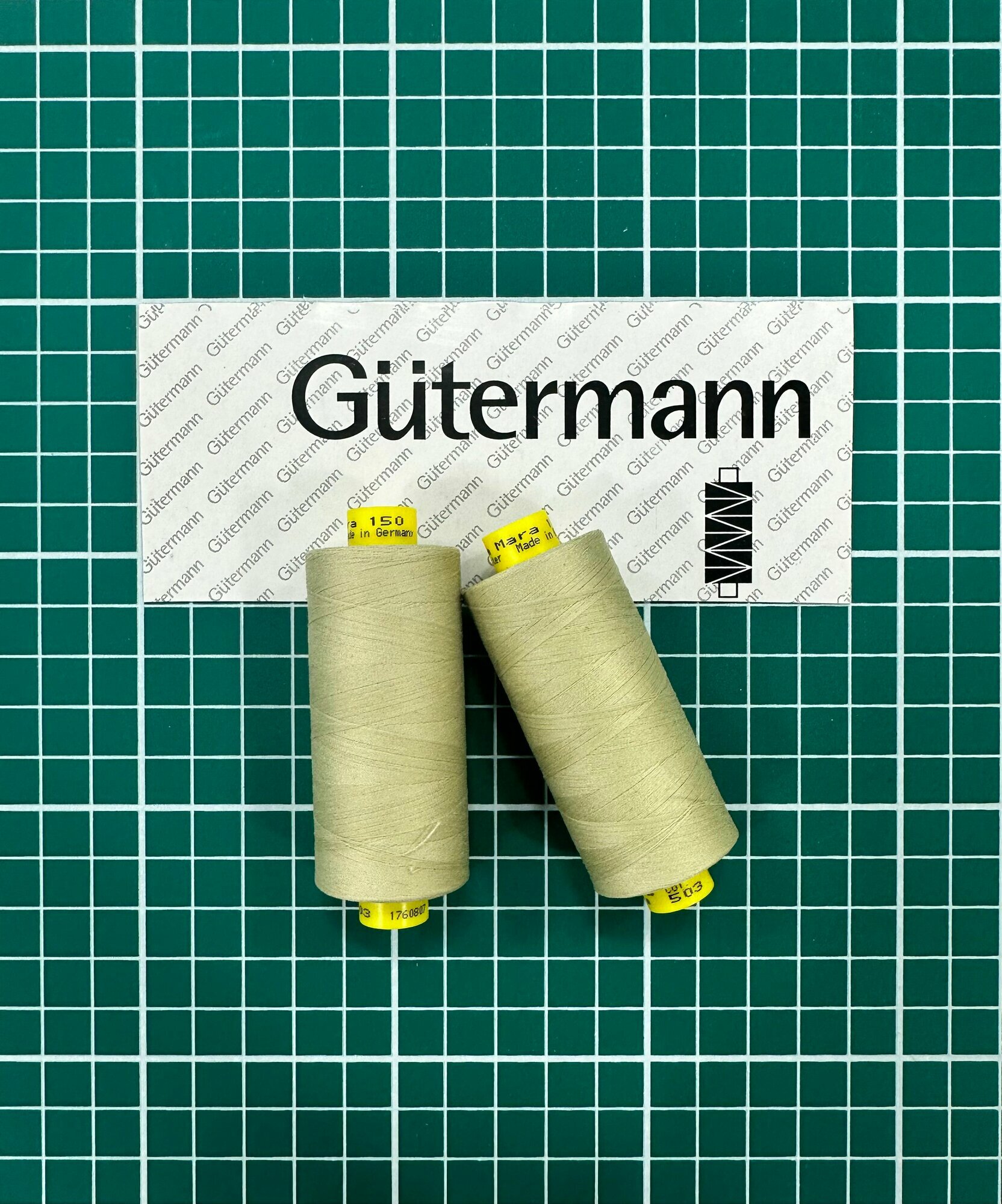 Gutermann Mara 150; col: 503 (1000 м) Нитки для шитья