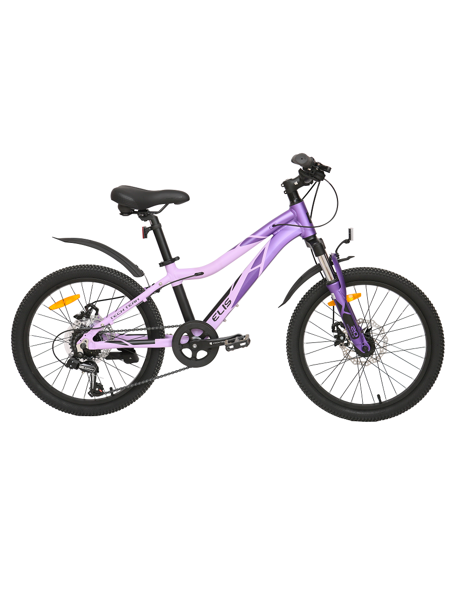 Велосипед Tech Team Elis 22х12 2025 фиолетовый