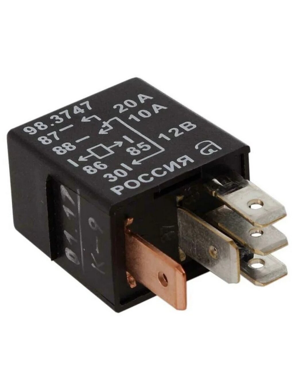 Реле стартера для а/м ВАЗ 1118 (5-ти конт.) 20А (98.3747)