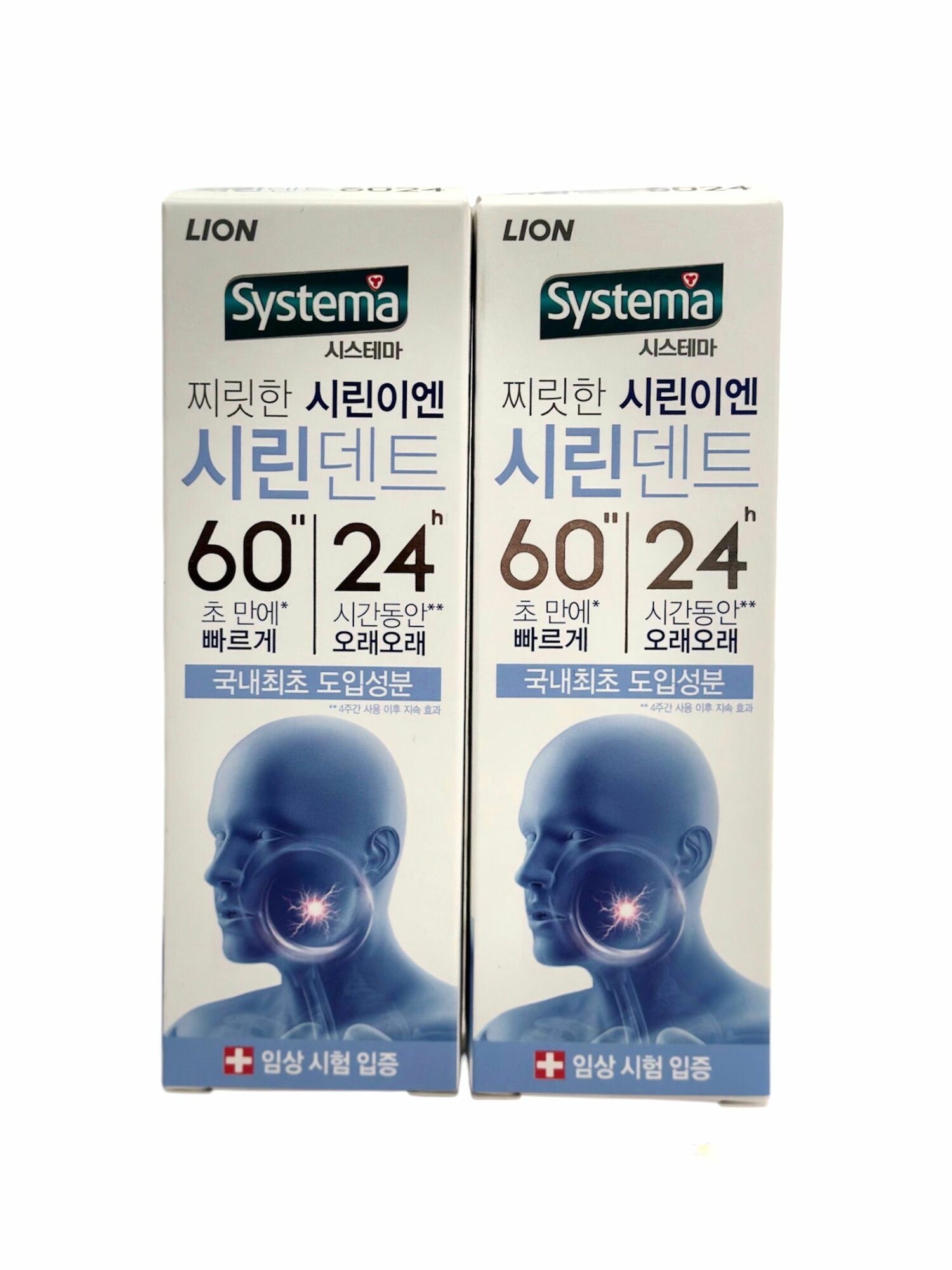 Зубная паста Systema Sirindent 6024 для профилактики чувствительности зубов, 2*110 г