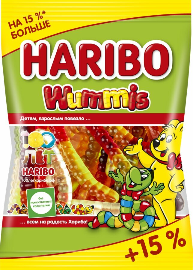 Мармелад жевательный HARIBO Червячки Вуммис (Турция) 80г