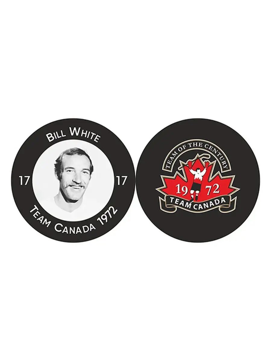 Шайба Team Canada-USSR 1972 WHITE