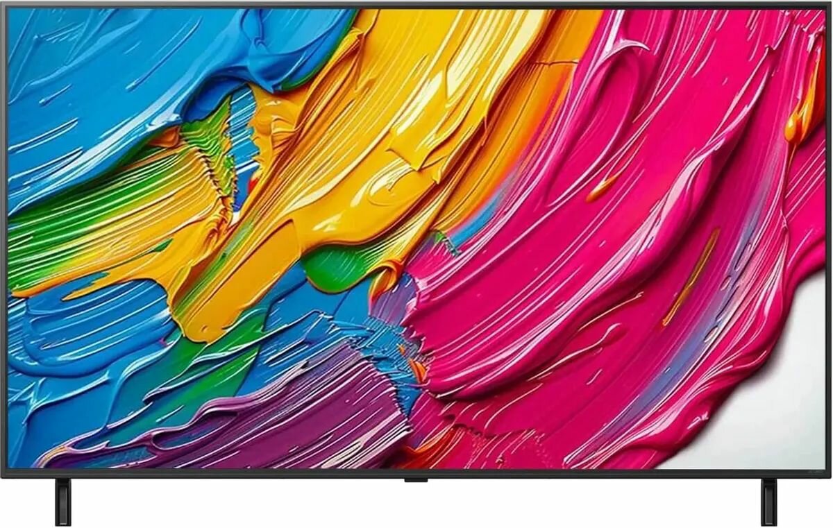 Телевизор LG 55QNED80A6A. ARUG, черный титан