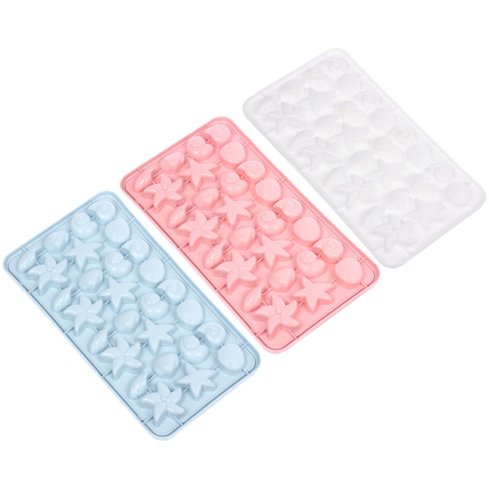 Форма для льда «Морской мир» 15х28см, силикон, цвета микс, удобство использования