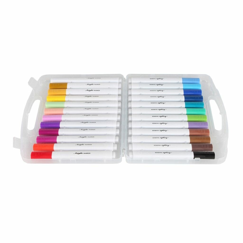 (1 набор) 24-цветные маркеры для раскрашивания моделей 3D-печати