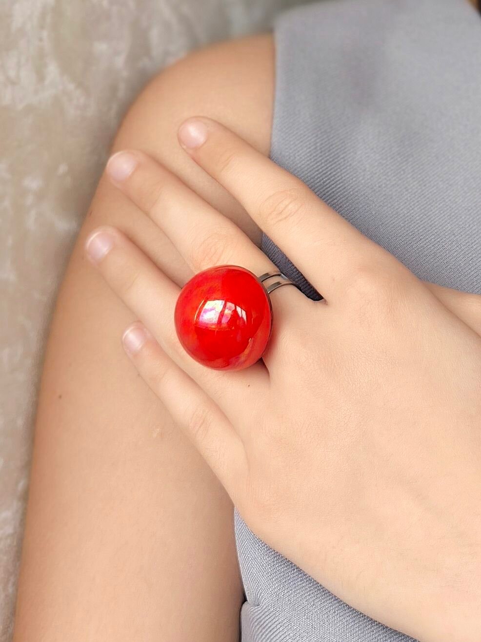 Кольцо, стекло