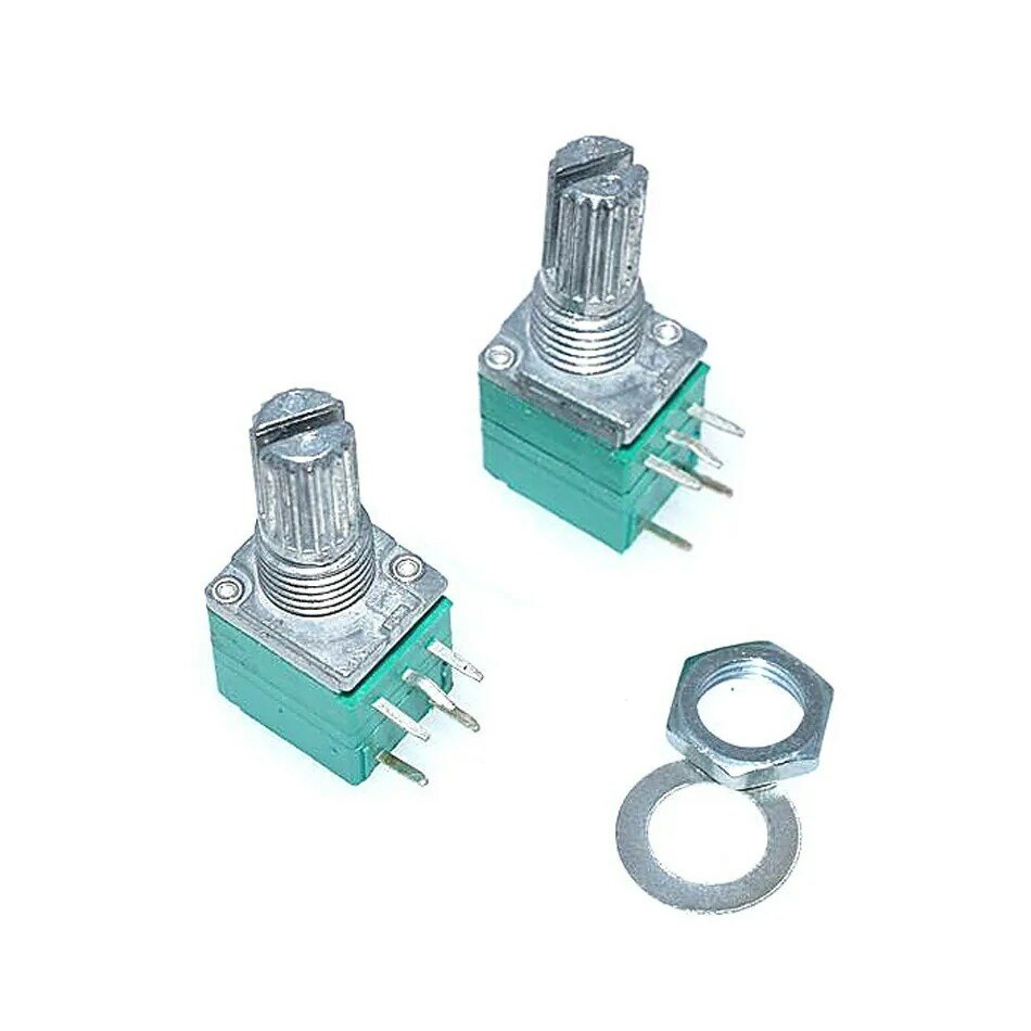 2шт. RV097NS 10K 5pin Резистор переменный 0.05Вт линейный (PTR901-2015K-B103)