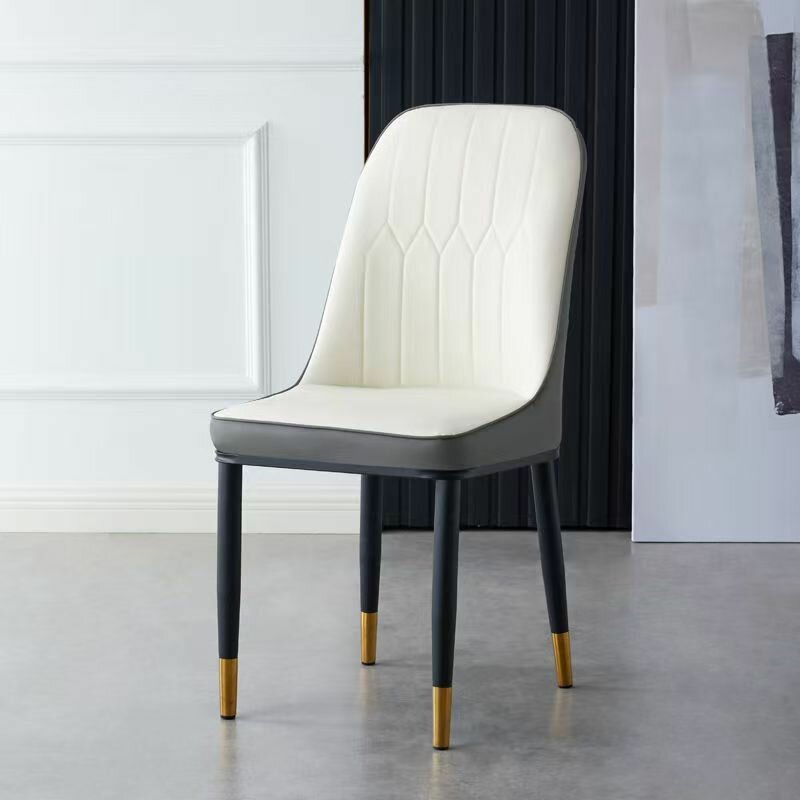 Китайские пользователи рекомендуют-Стул для кухни усиленный, серый, каркас черный , 2 шт Топ продаж