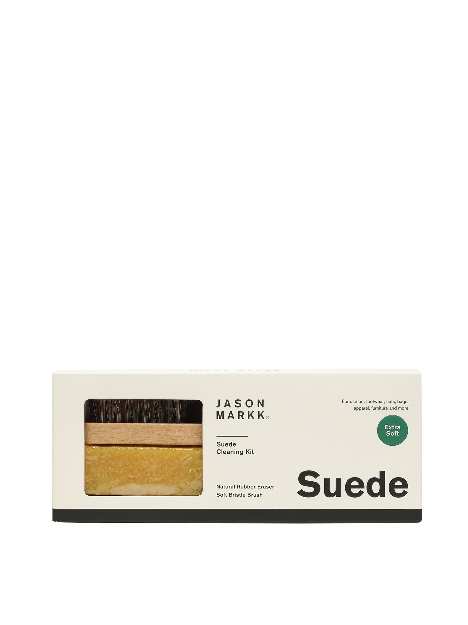 Набор по уходу за обувью щетка+ластик JASON MARKK 310110