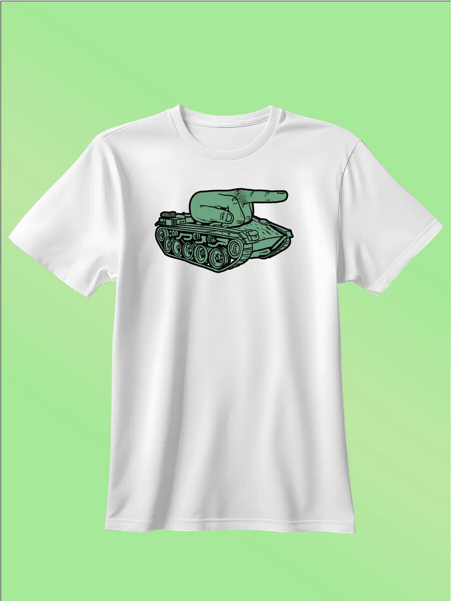 Футболка танкист