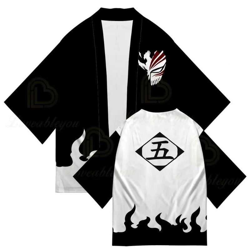 Хлопковое кимоно Куросаки Ичиго Bleach XXL, 5
