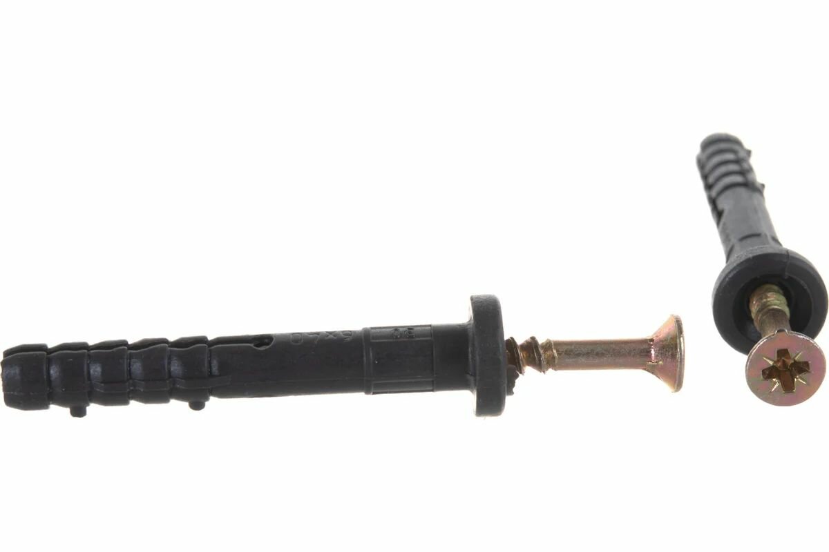 Дюбель-гвоздь с грибовидным бортиком Качественный Крепеж 6х40 50 шт 0300631 КЧ