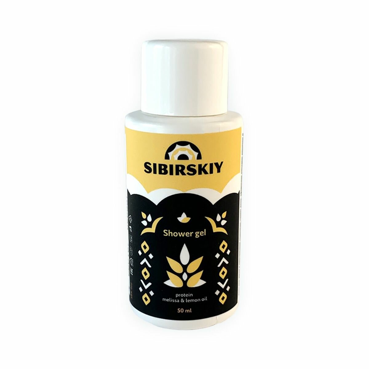 Гель для душа Sibirskiy Shower gel protein+lemon oil - 50 мл.