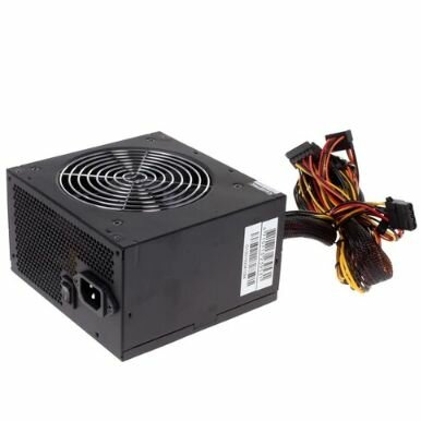 Блок питания Chieftec SMART 500W (GPS-500A8) черный - 500 Вт, ATX 20+4 пин, 4 pin CPU, 3 SATA, 1 x 6+2 pin PCI-E