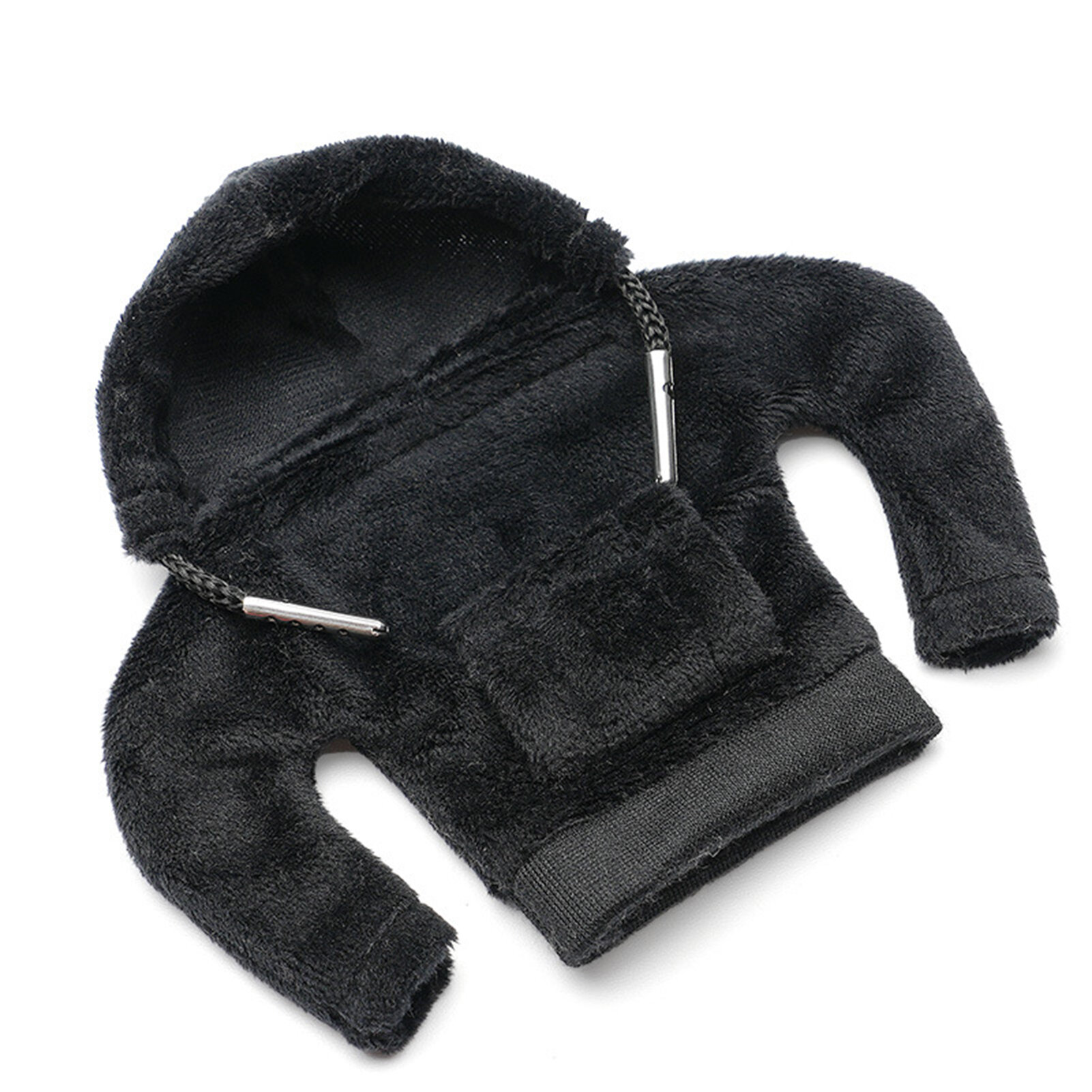 Русский перевод: Чехол для рычага переключения передач автомобиля, утепленный чехол для ручки КПП, милый и теплый чехол на рычаг переключения передач, подходит для круглых ручек переключения передач.