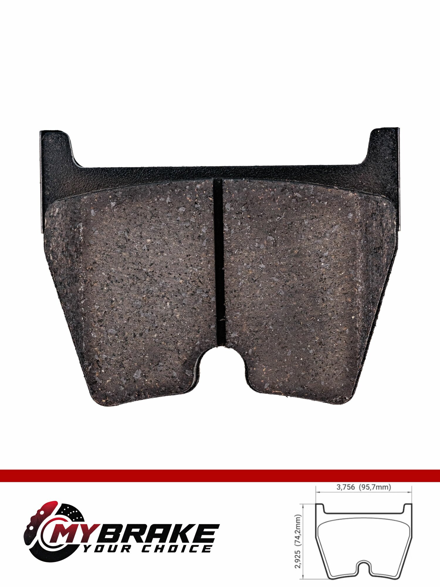 Тормозные колодки Mybrake Street JBT FB8 Z8 Rotora 8 (8 колодок) STR1029