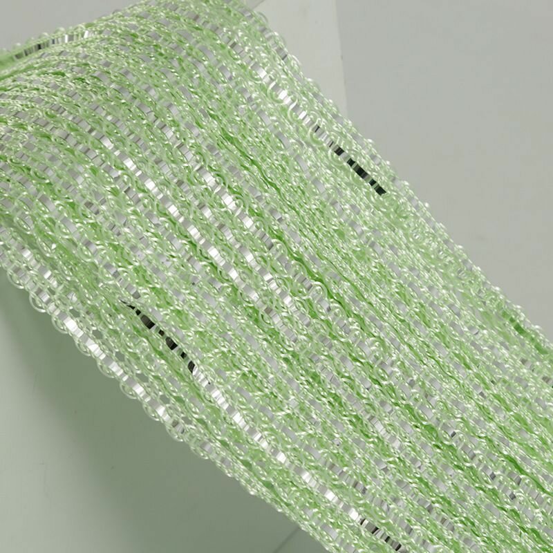 1 шт. Китайская серебряная дверная штора с блестками украшает гостиную, висячая штора из полиэстера