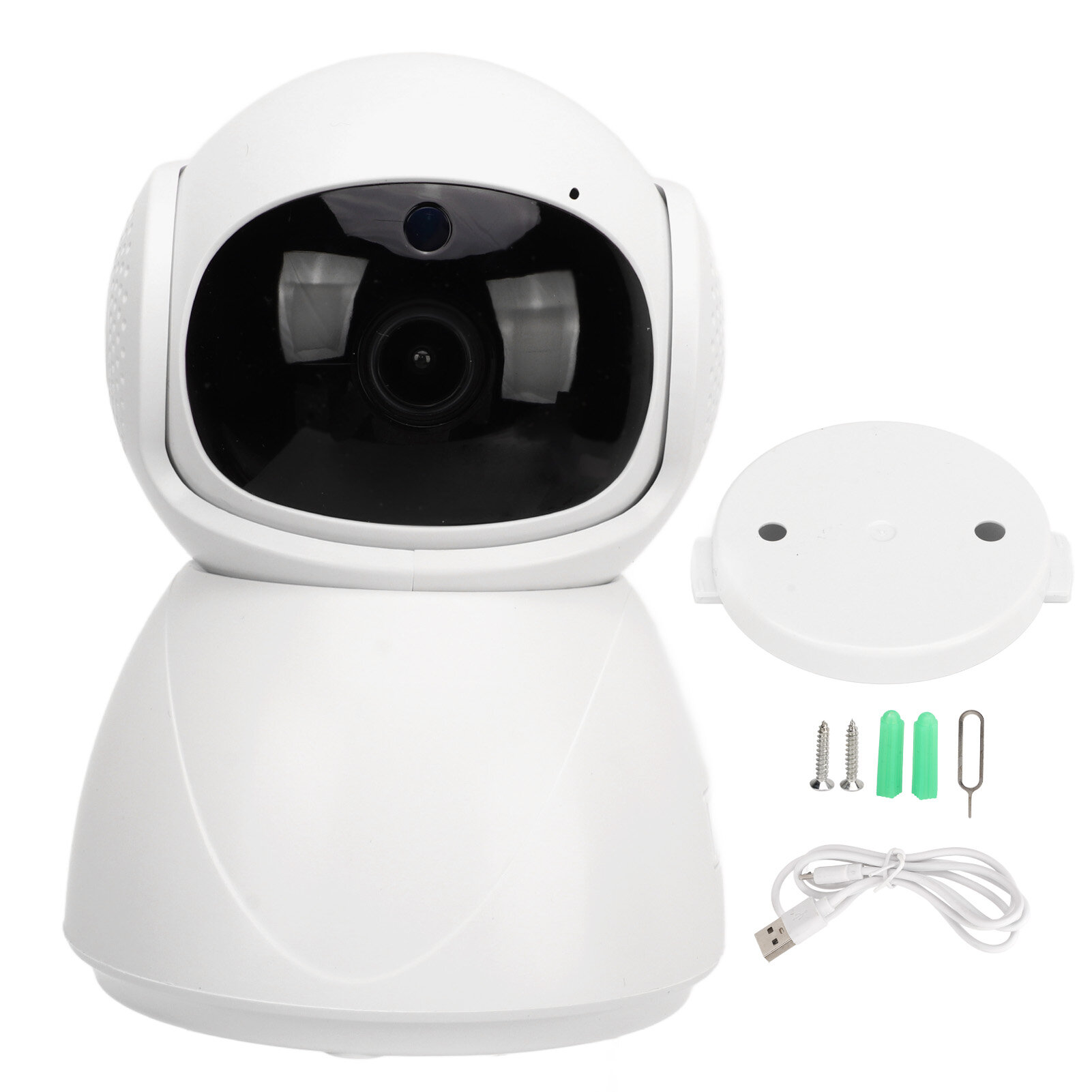 Внутренняя камера безопасности 1080p 2 -й путь Talk Night Vision Wi -Fi Приложение Подключение Smart Security Camera для домашней безопасности