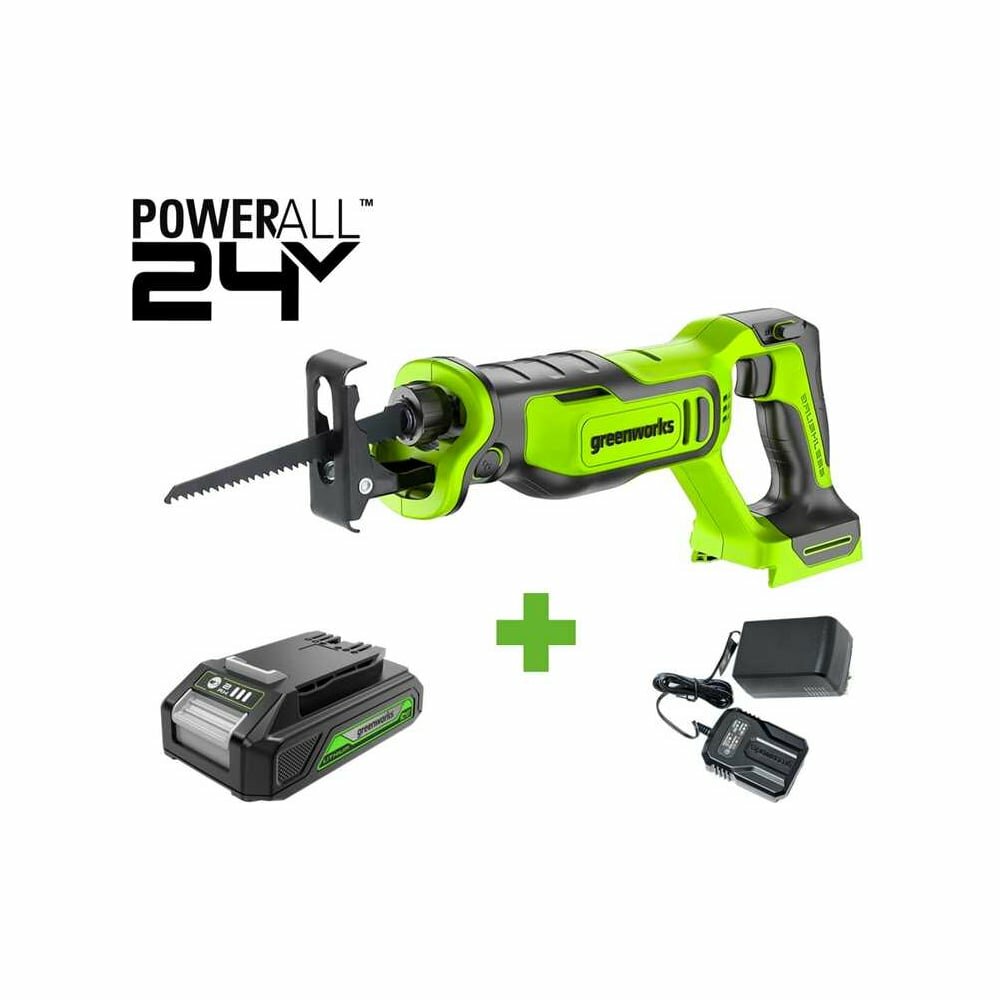 Бесщеточная пила сабельная GreenWorks GPT-BLRS-1