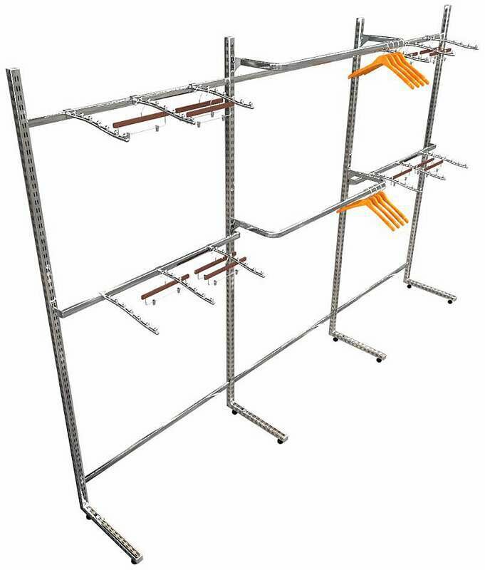 Системы элегант пристенные без ДСП с кронштейнами №2 (3600мм)