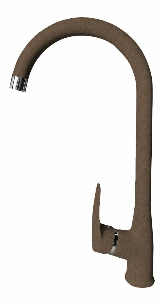 Смеситель для кухни GRANFEST QUARZ Z3424 терракот