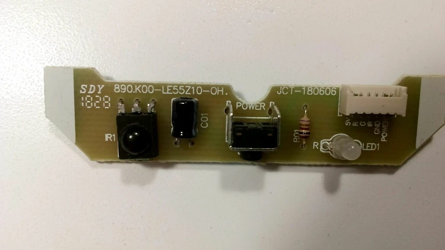 Плата кнопок Плата фотоприемника 890. K00-LE55Z10-OH для U55D7200E Lcd Телевизор Dexp Плата управления арт. 7680