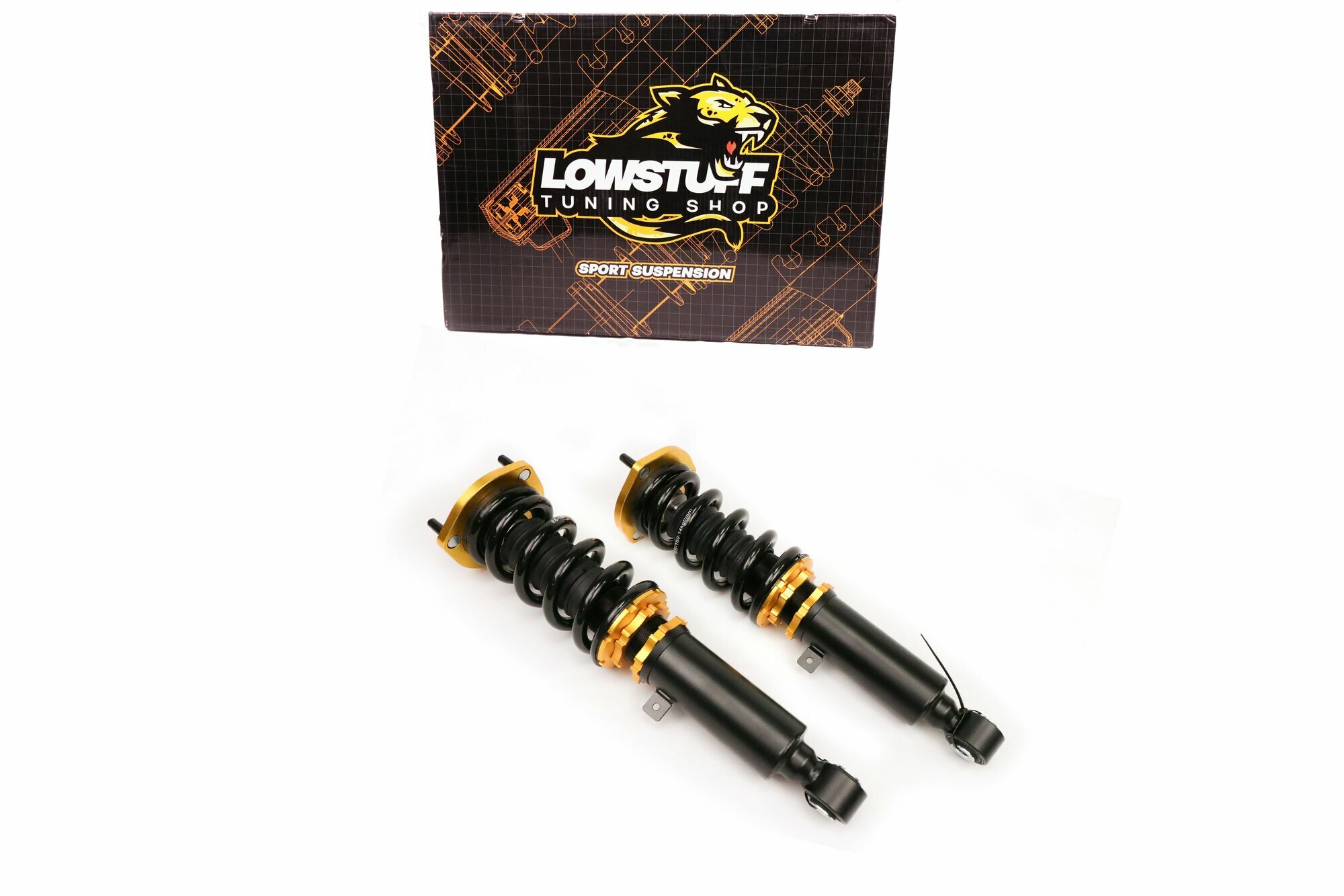 Toyota MARK II, Chaser, Cresta JZX90, JZX100 Винтовая подвеска для передней оси койловеры с регулировкой высоты и жесткости LOWSTUFF EVO-III FRONTLSCSTO103