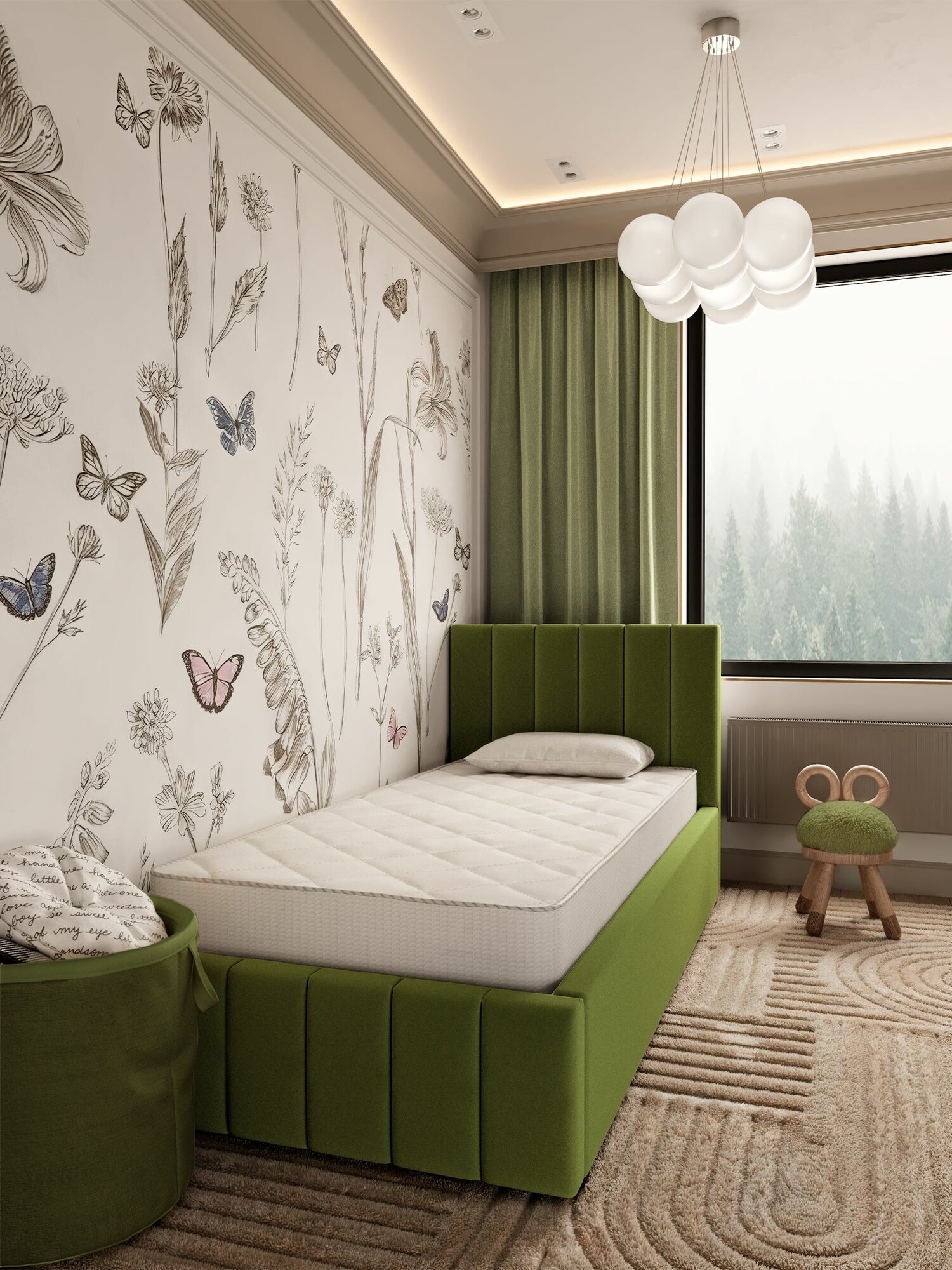 Микс Интерьер кровать Милан 90х200 с подъемным механизмом