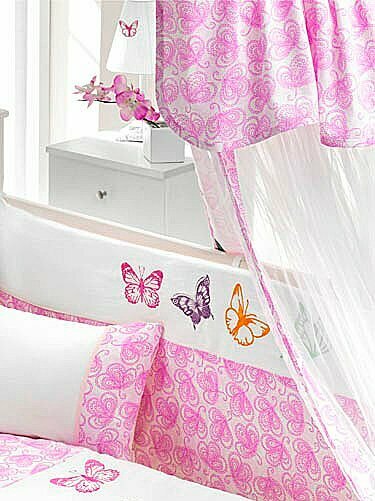 Балдахин Bebe Luvicci "LITTLE WINGS", для детской кроватки, 150х450 см