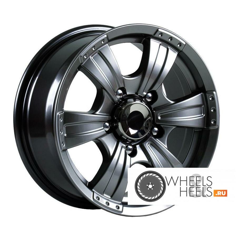 Диск автомобильный литой Скад Рейнджер 16x7 5x139.7 et35 dia109.7 Графитовый