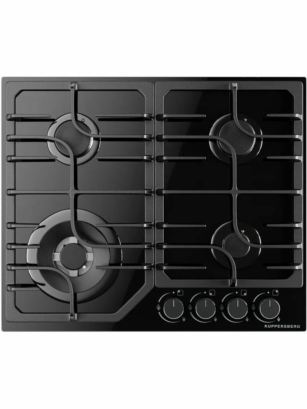 Встраиваемая газовая панель KUPPERSBERG FG 63 B, официальная гарантия