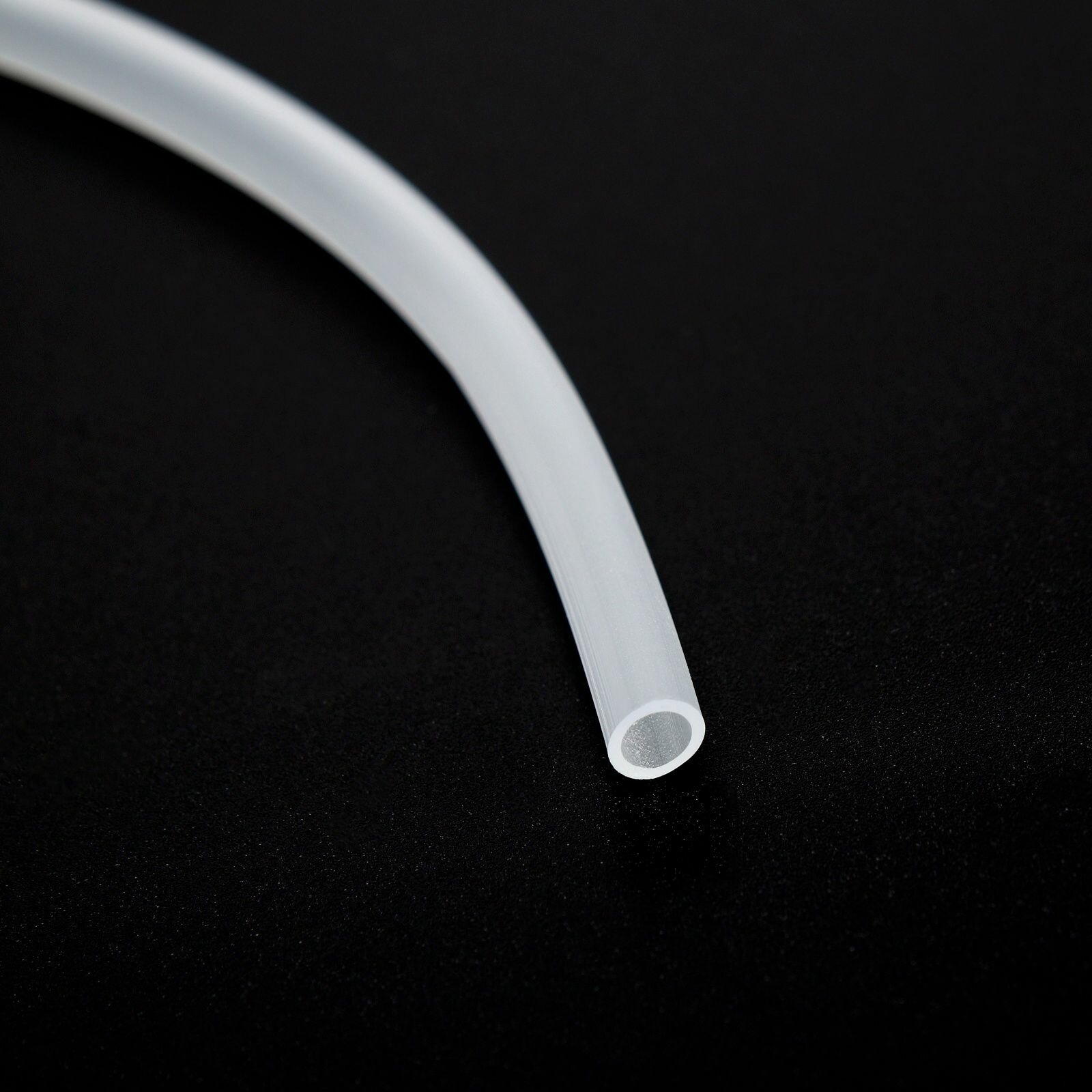 Трубка-шланг для компрессора силиконовая, 4 мм, 1 м, матовая