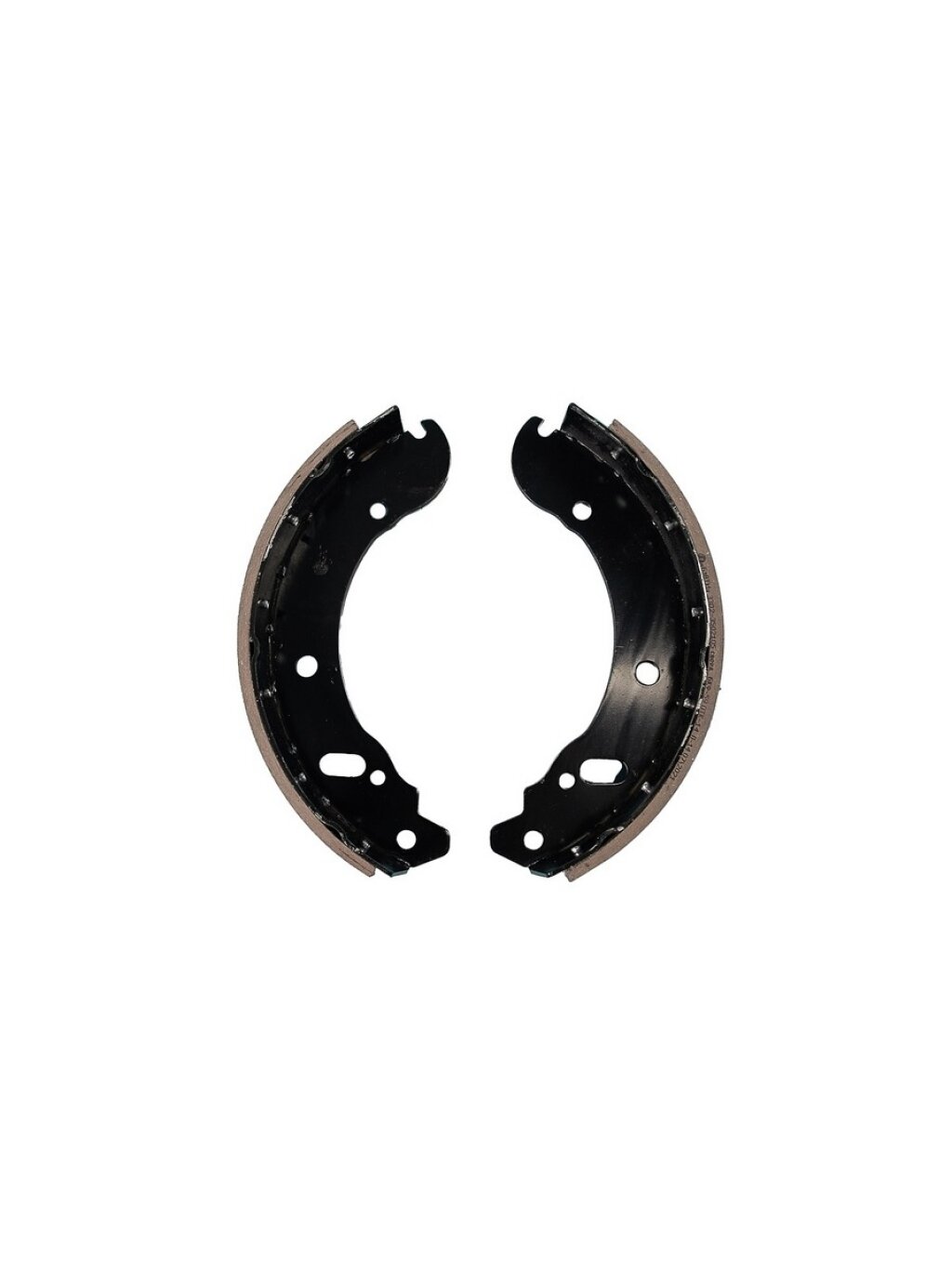 Колодки тормозные барабанные задние для а/м ГАЗель MetalPart
