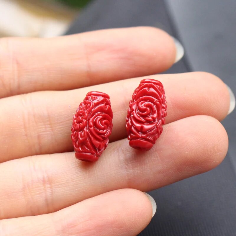 Красные коралловые бусины Akusesari 9 мм