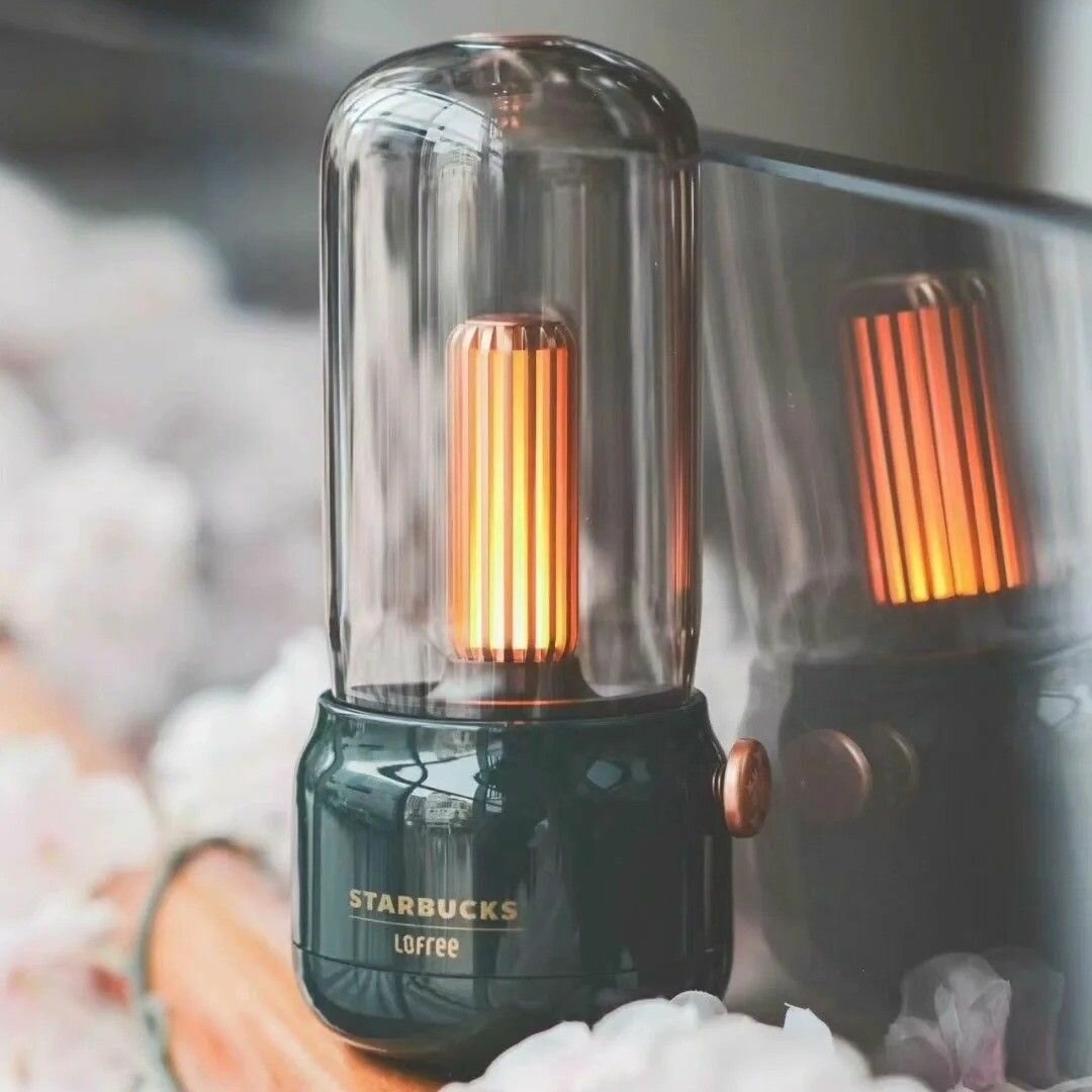 Lofree Starbucks Candly Ретро LED Настольная лампа Чайно - Зелёный