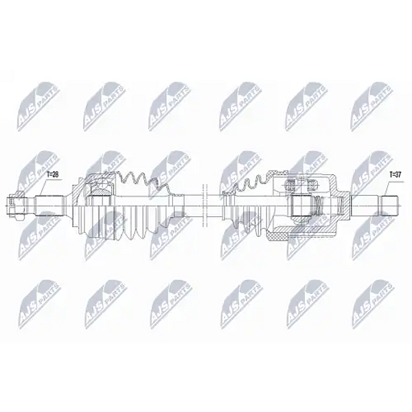 NTY NPW-CT-131 cit jumpy 2.0hdi 122km / 150km 16-, spacetourer 2.0hdi 150km 16-, Peugeot (Пежо) expert 2.0hdi 122km / 150km 16